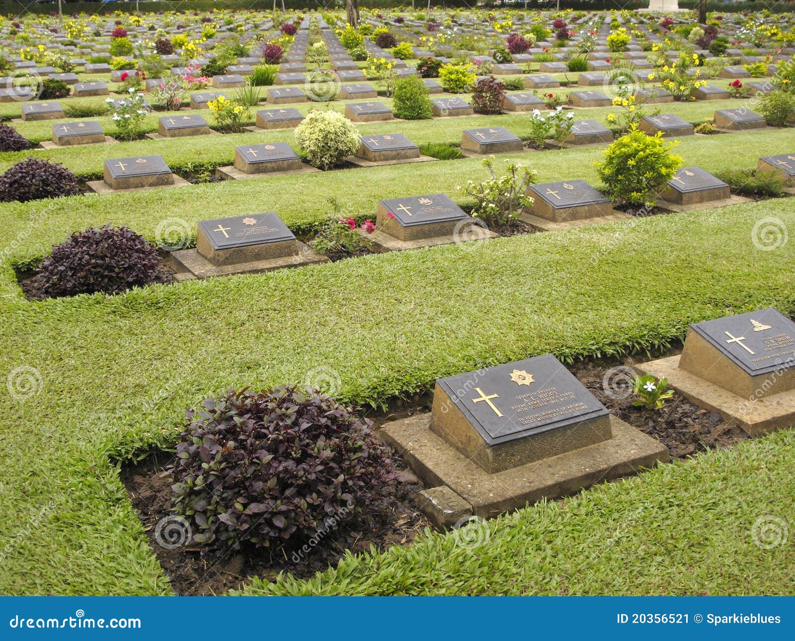 World War 2 Cemetary editorial photo. Image of gravesite - 20356521