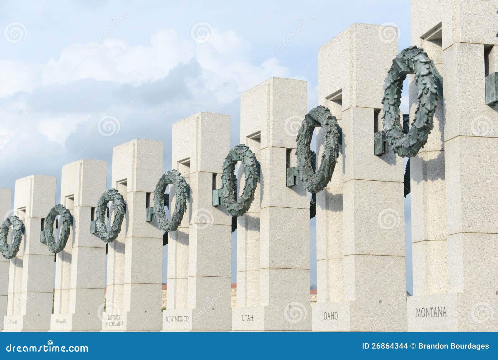 World War 2 Memorial editorial stock image. Image of peace - 26864344