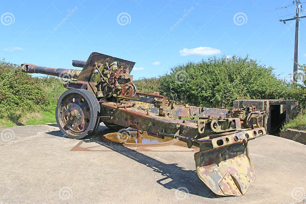 World War 2 field gun stock photo. Image of german, weapon - 99140418