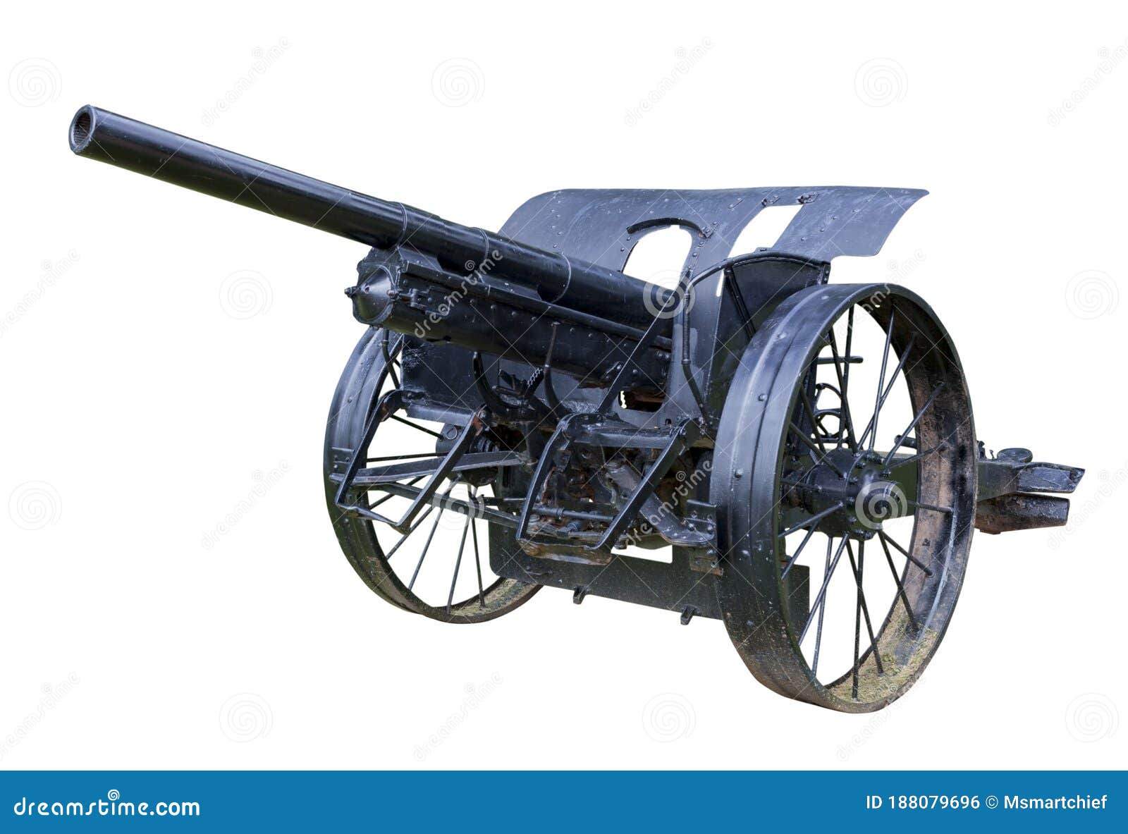 Ww1 Howitzer Cannon