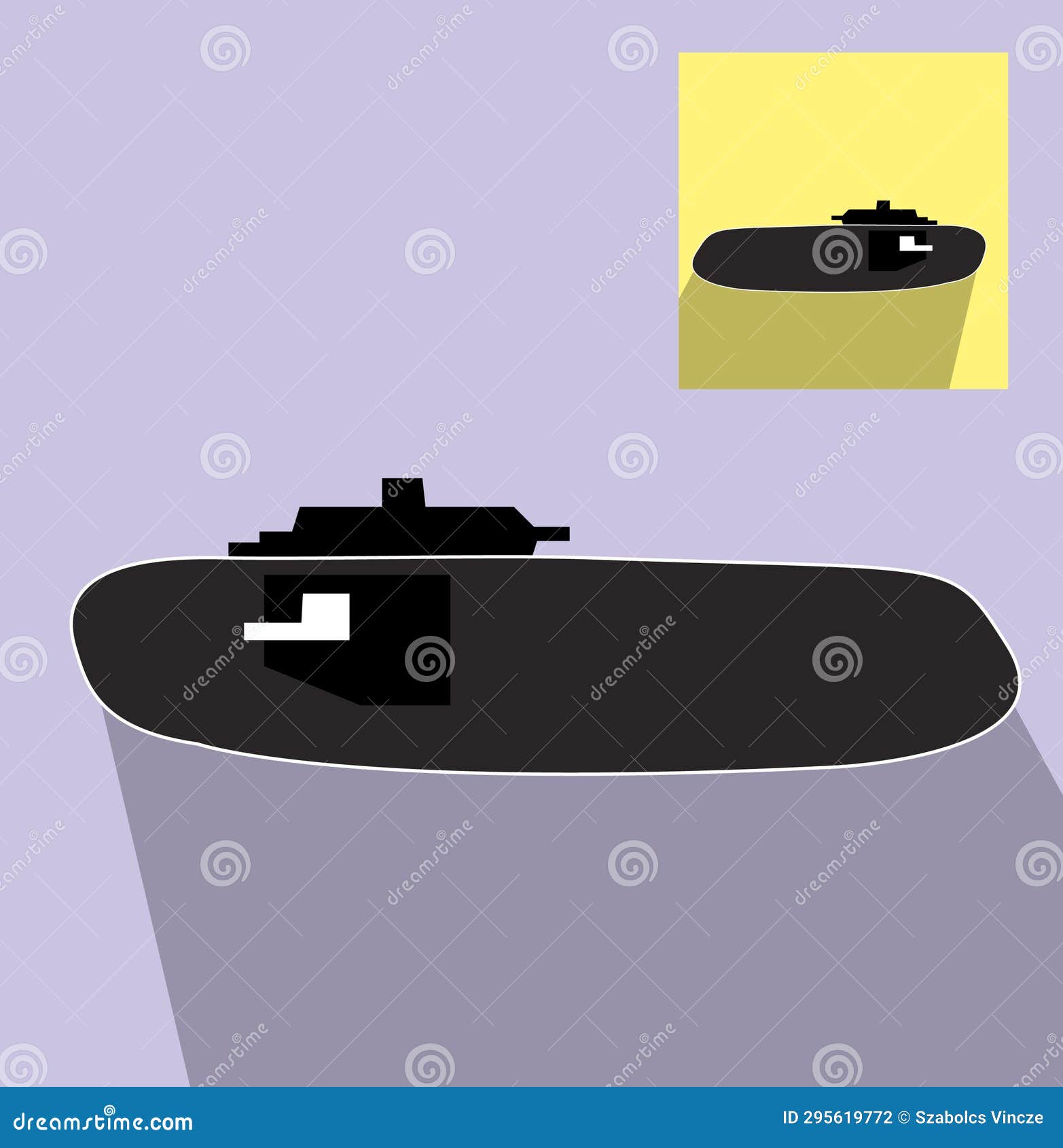 World War I Military Tank Icon Stock Vector - Illustration of text ...