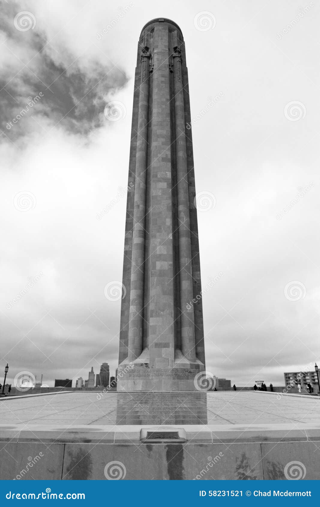 World War I Monument in Kansas City Stock Image - Image of memorial ...