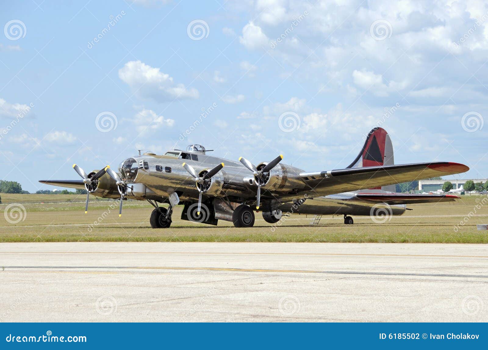 World War II Bomber stock photo. Image of america, military - 6185502