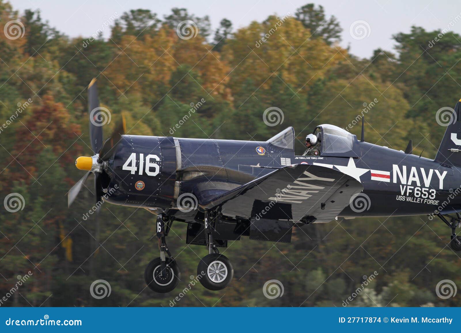World War II Corsair Fighter Aircraft Editorial Stock Image - Image of ...