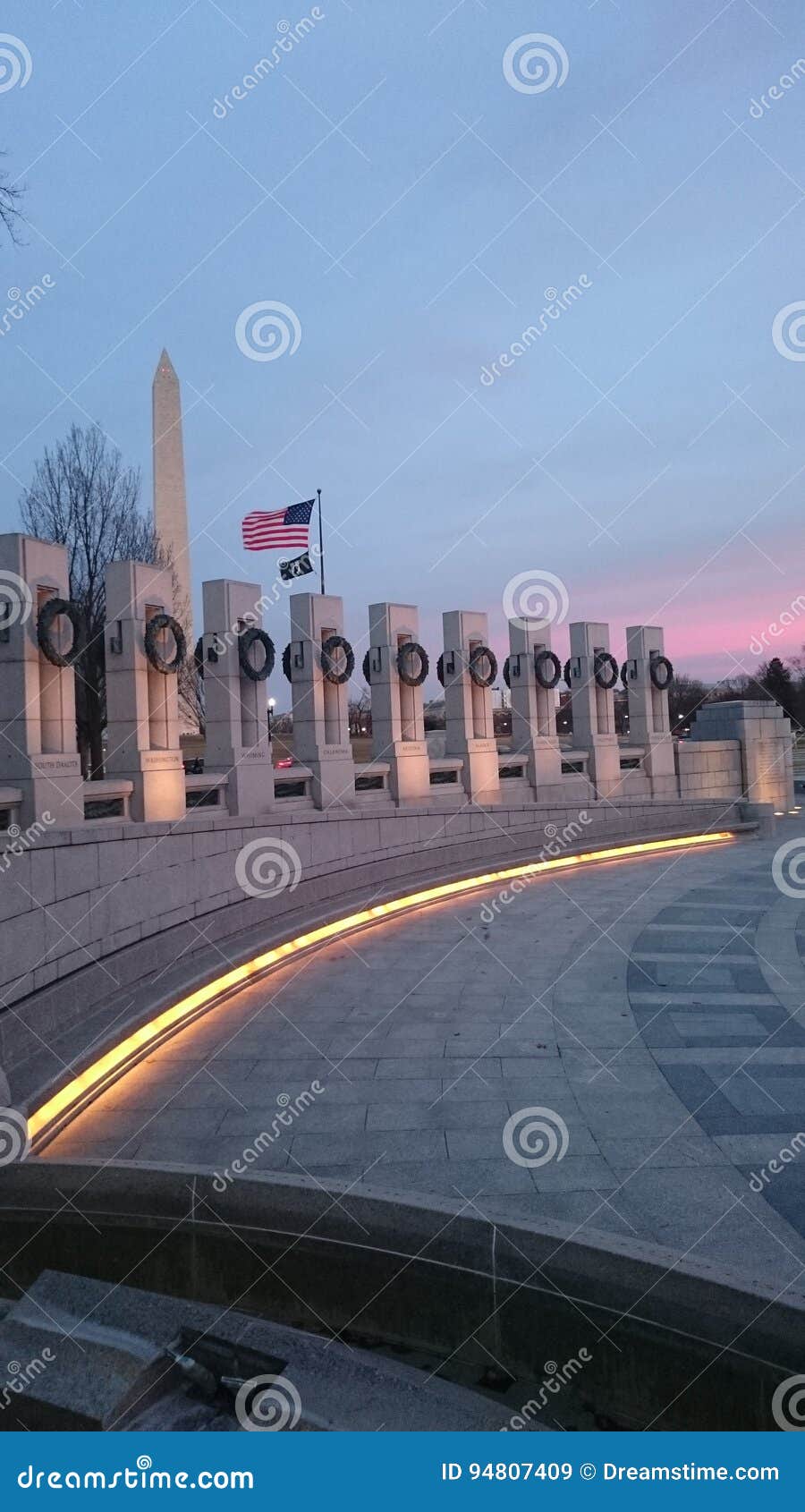 World war II memorial editorial stock image. Image of world - 94807409