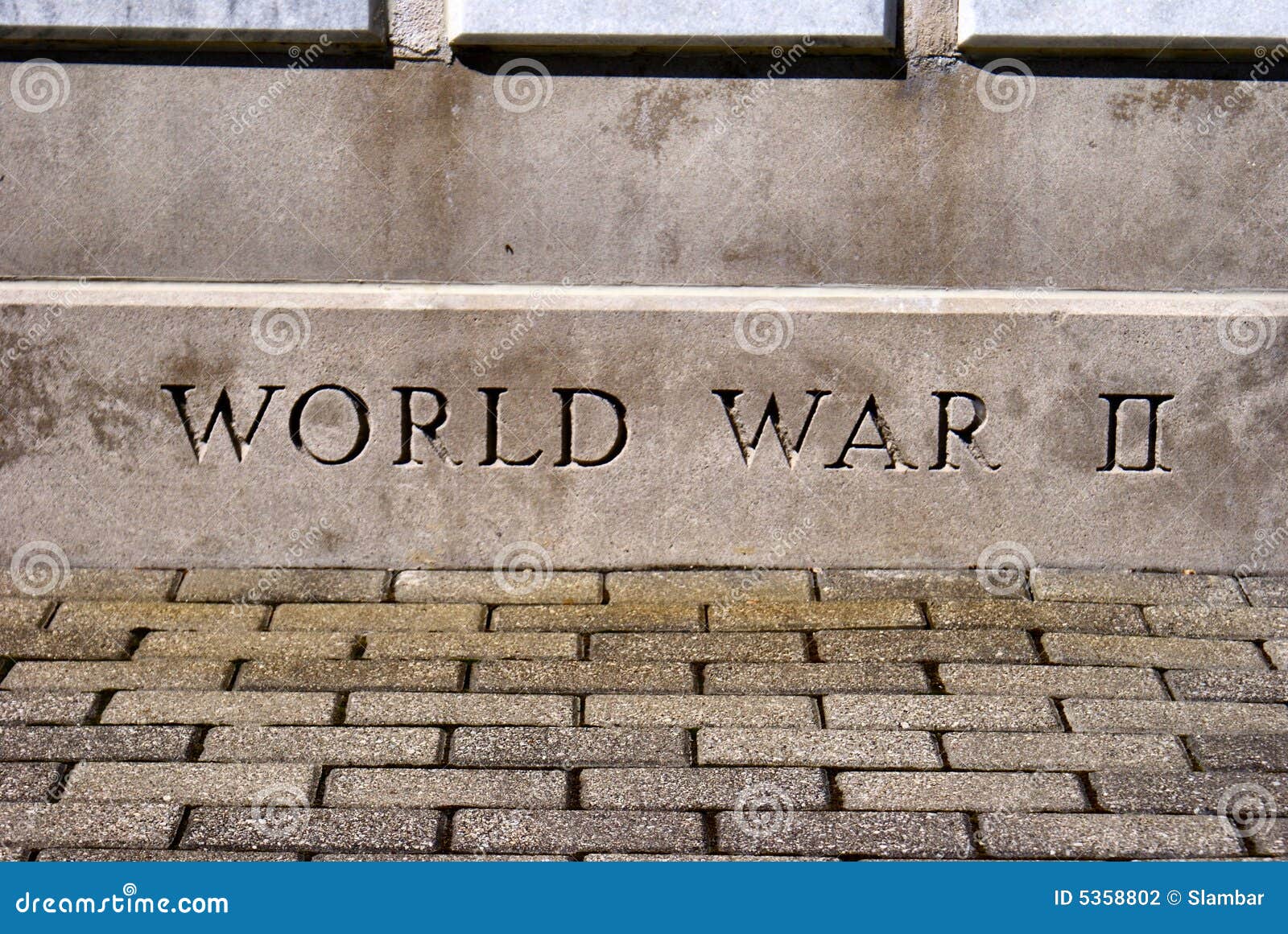 World War II Monument stock photo. Image of engraved, world - 5358802