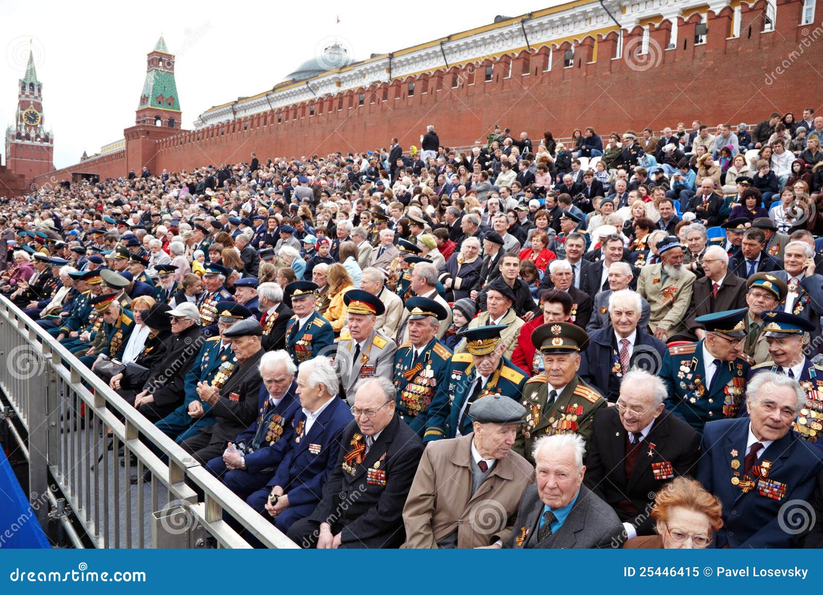 World War II Veterans Sit on the Podium Editorial Image - Image of ...