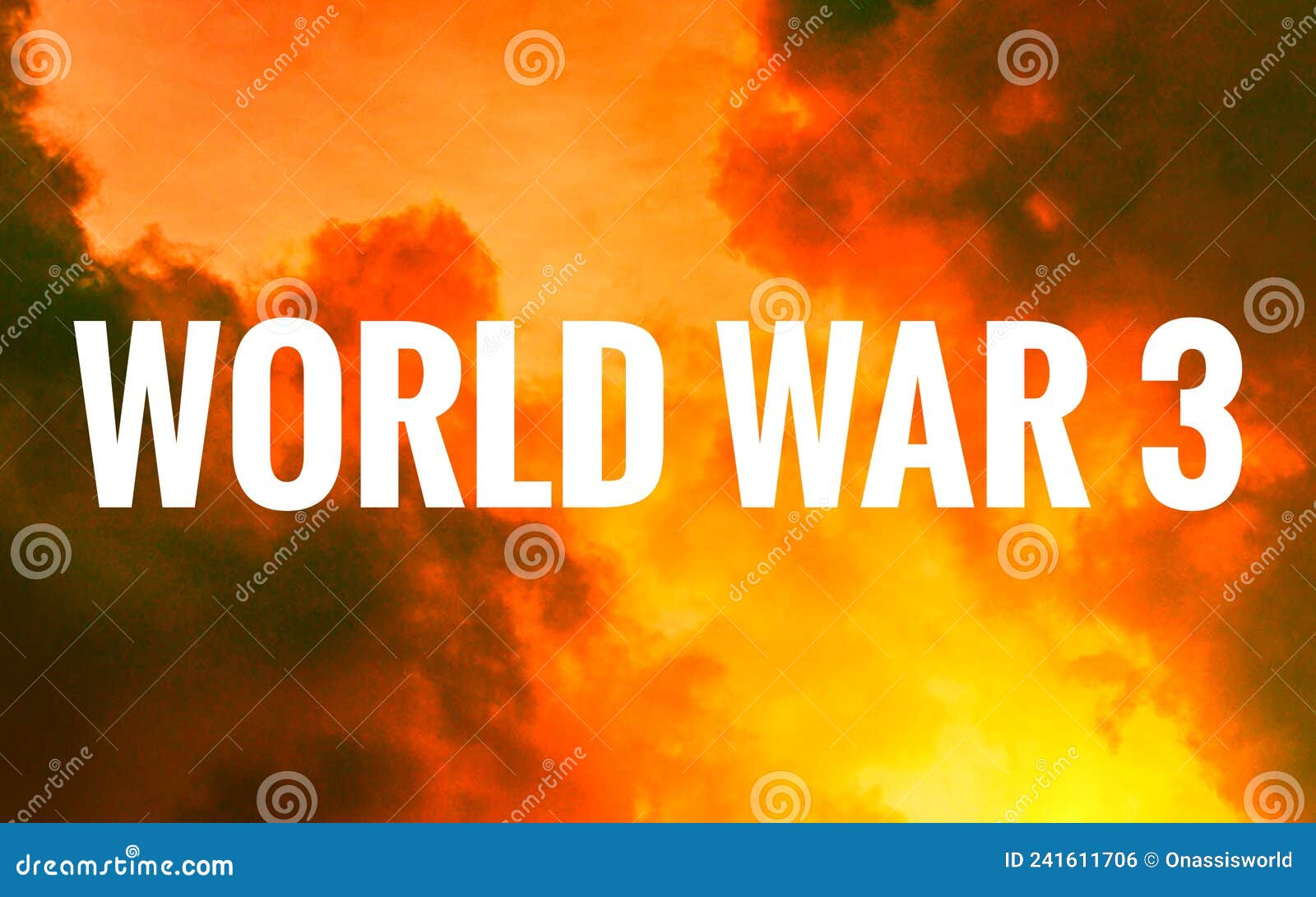World War 3 Text Illustration Background Header Stock Illustration ...