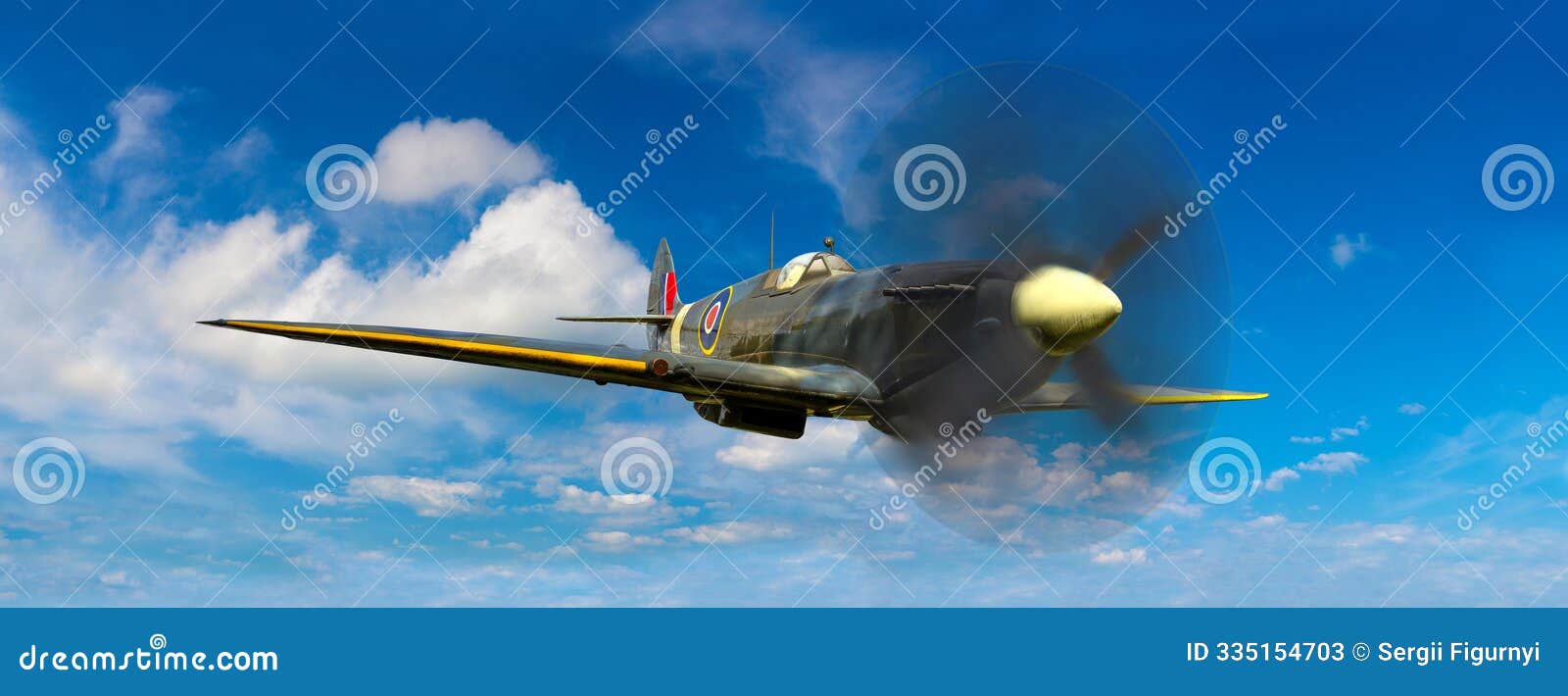 World War Ii Fighter Plane At Sunset Or Dark Orange Fire Explosion Sky ...