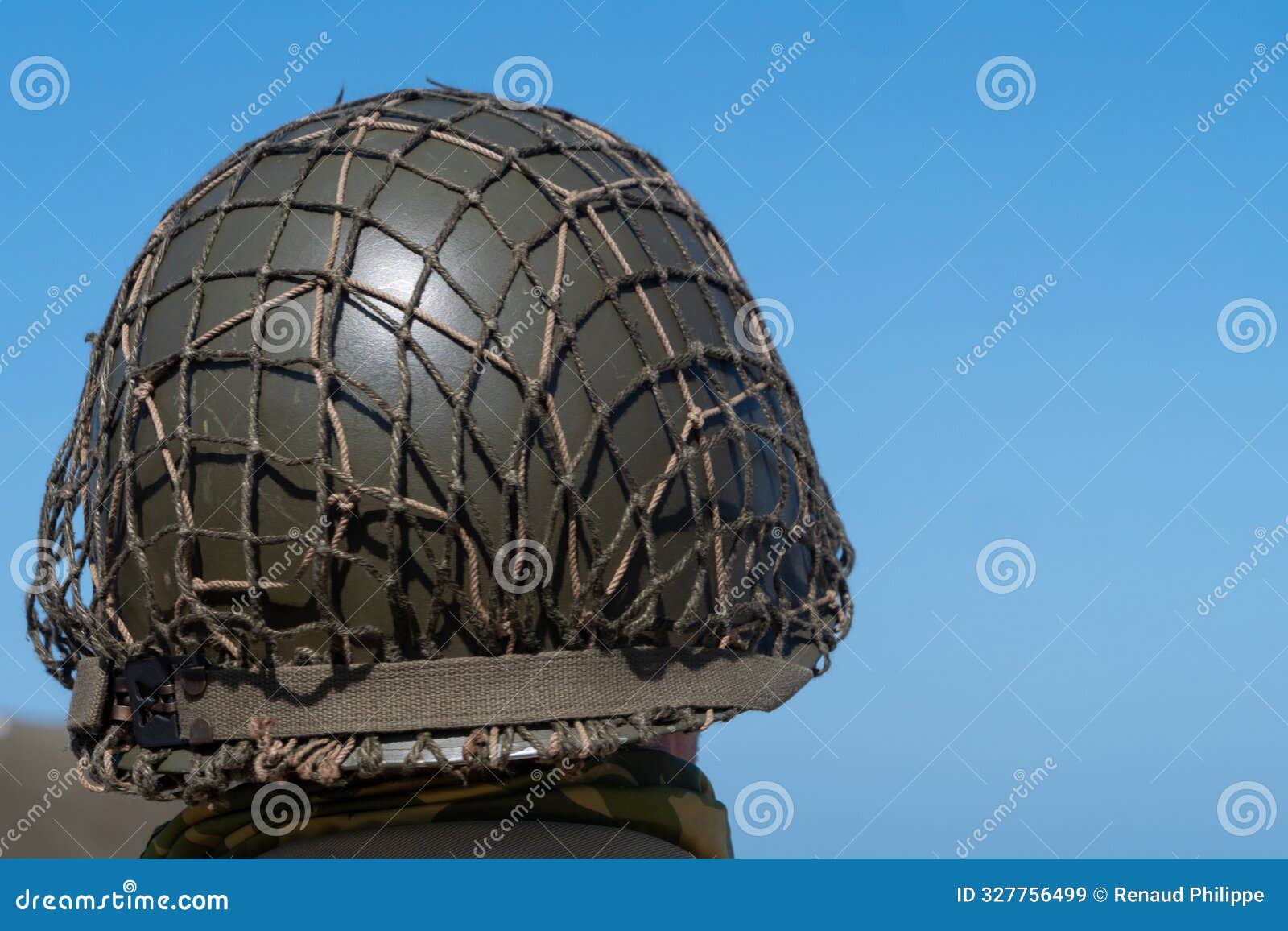 World War Two US M1 Helmet Stock Image | CartoonDealer.com #327756499