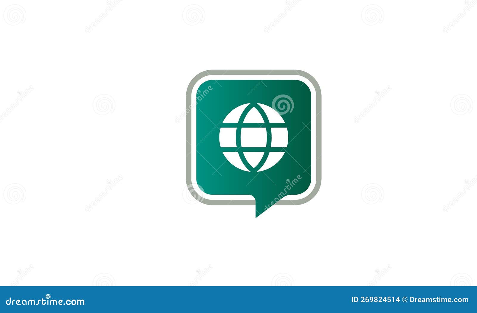 World Web, Earth Globe, Website Icon Contact Vector Illustration Stock ...