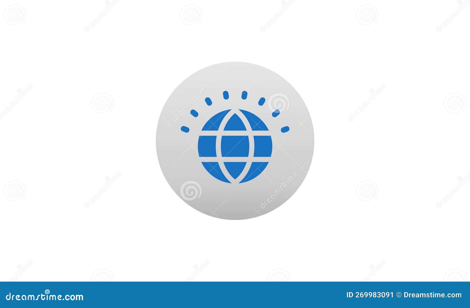 World Web, Earth Globe, Website Icon Contact Vector Illustration Stock ...