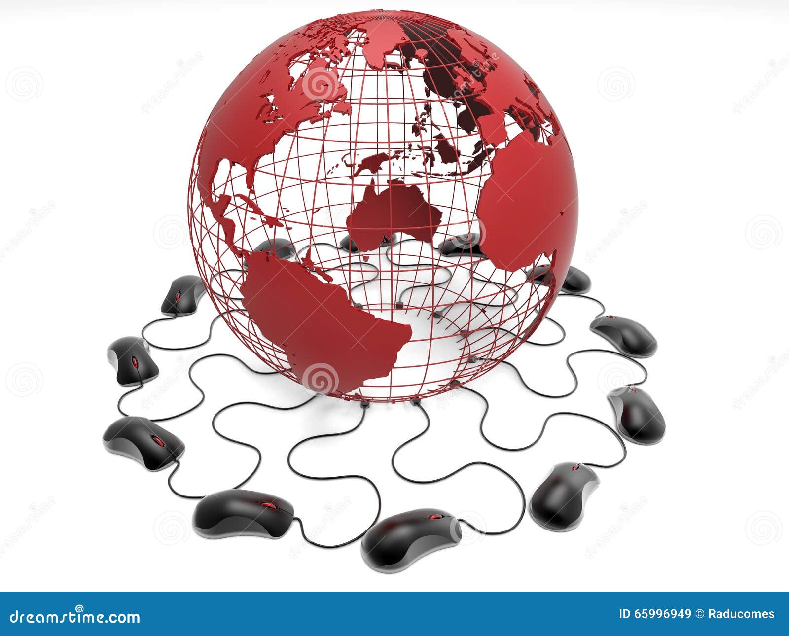 World Wide Connection Concept Stock Illustration - Illustration of fast ...