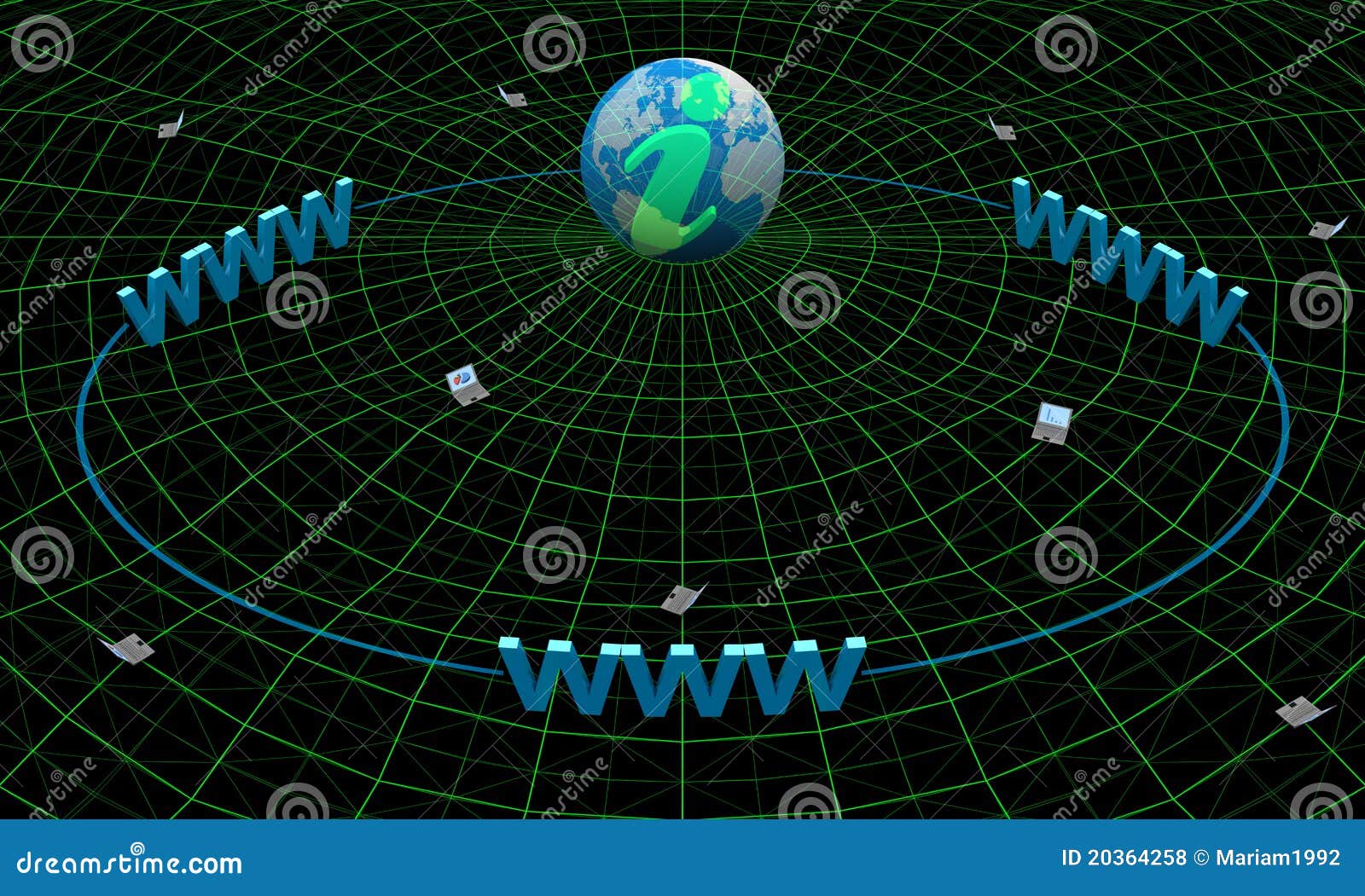 World Wide Web stock illustration. Illustration of internet - 20364258
