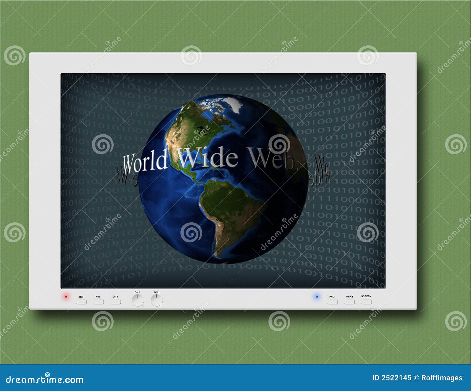 World Wide Web stock illustration. Illustration of screen - 2522145