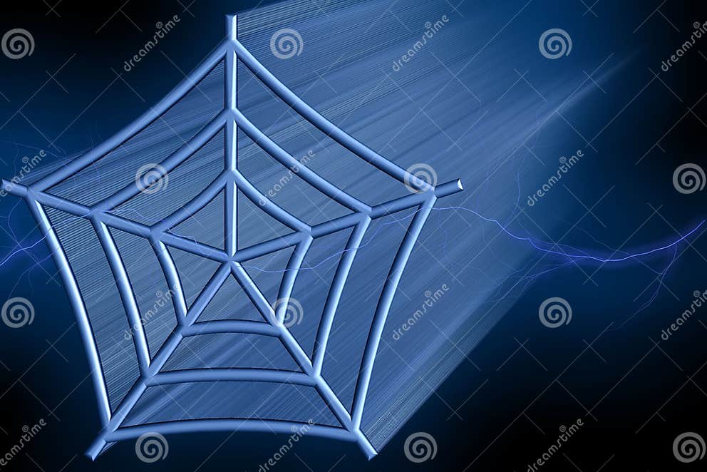 World Wide Web - 3D Illustration Stock Illustration - Illustration of ...