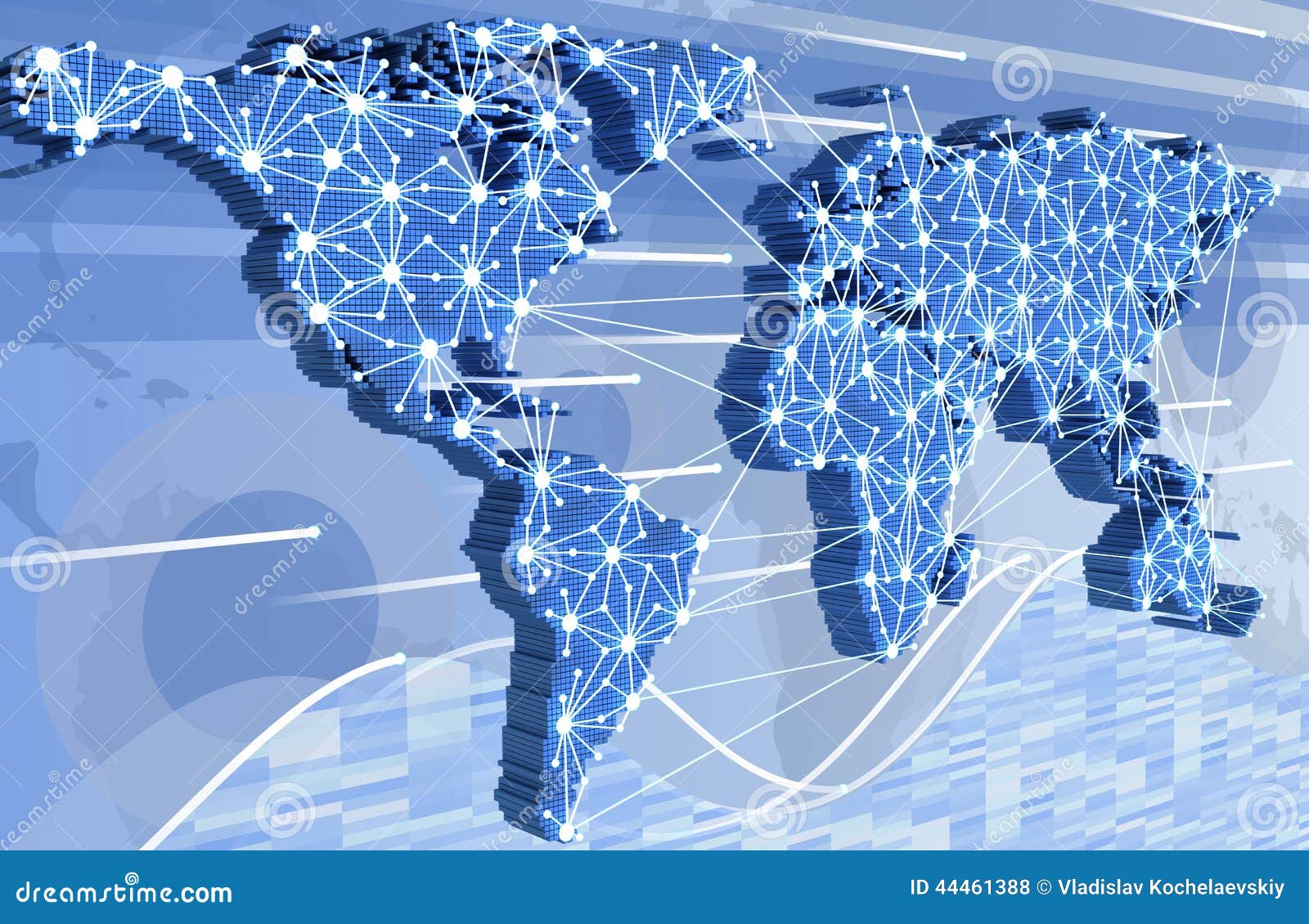 World Wide Web stock de ilustración. Ilustración de globo - 44461388