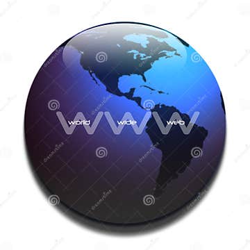 World wide web stock illustration. Illustration of computer - 69199