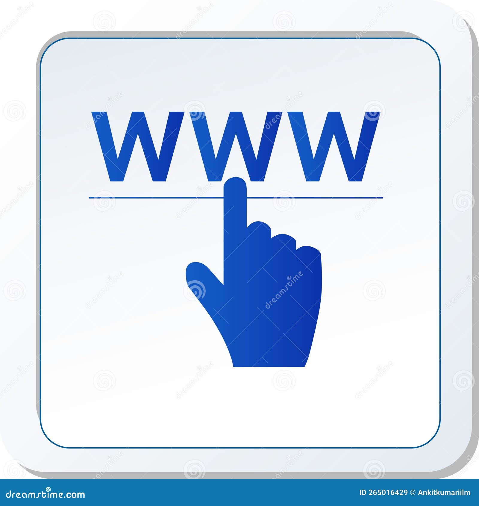World Wide Web Icon Vector Graphic Illustration Representation Stock ...