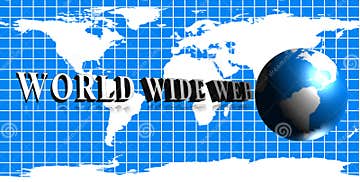 World wide web logo stock illustration. Illustration of chart - 99817443