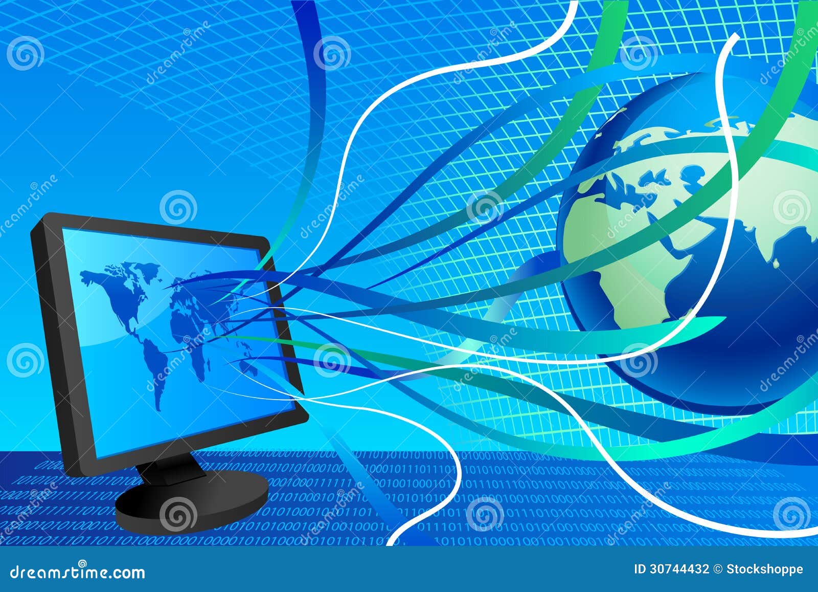 World Wide Web stock vector. Illustration of global, scalable - 30744432