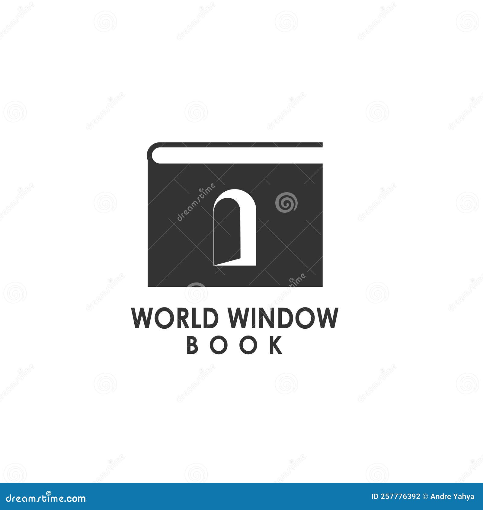 World Window Book Logo Template. Stock Vector - Illustration of ...