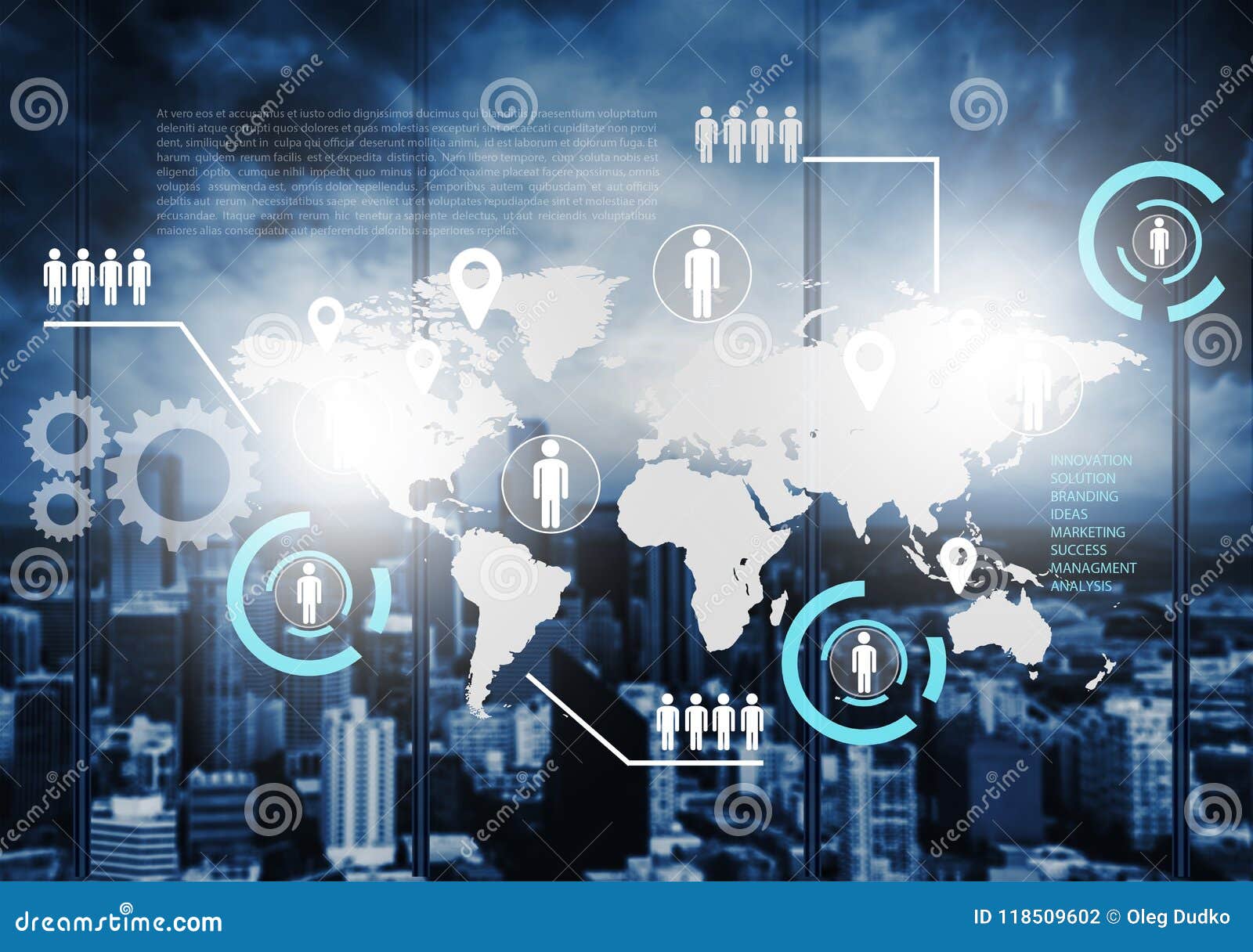 World stock photo. Image of technology, internet, communication - 118509602