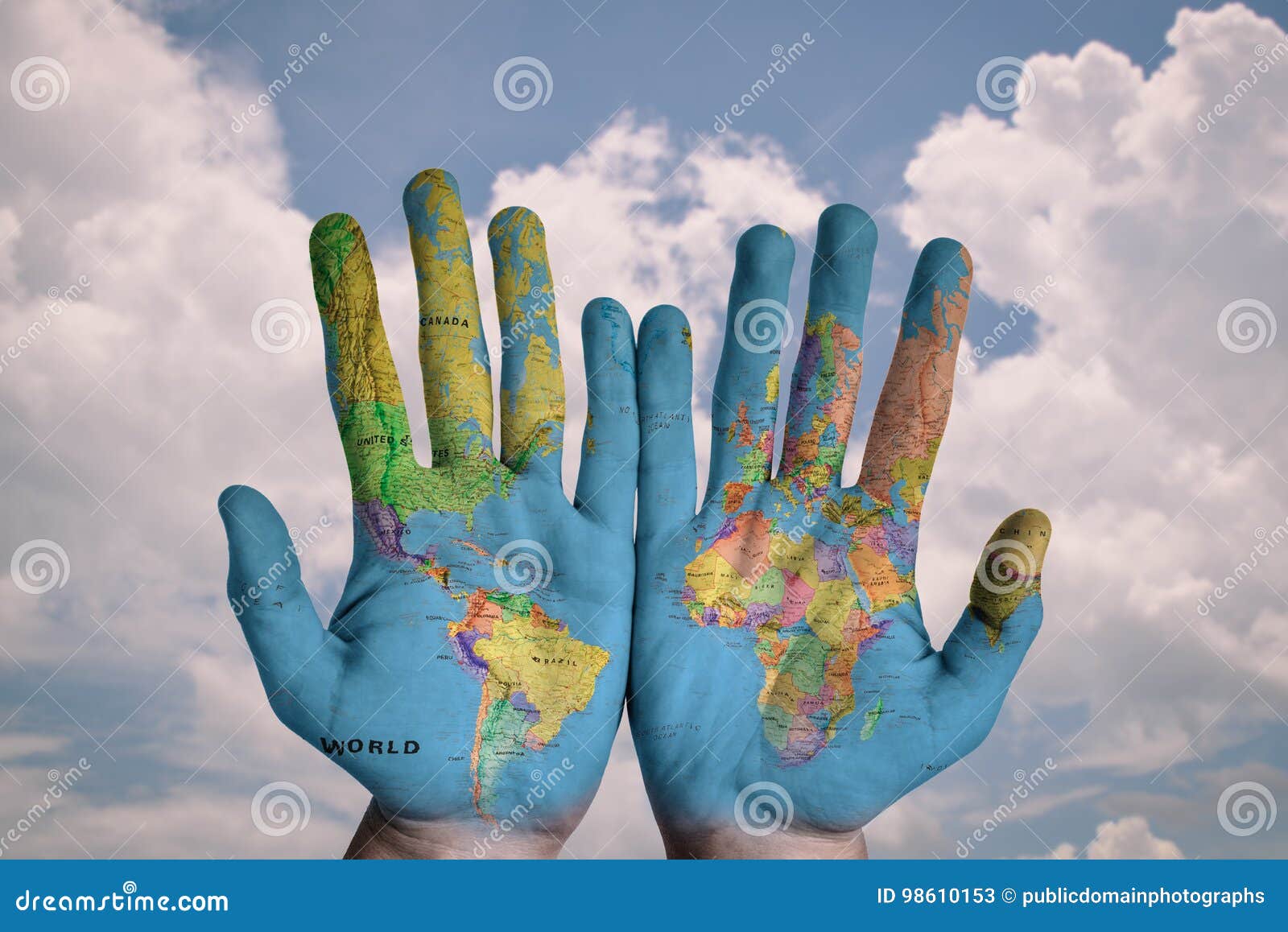 World In Your Hands Picture. Image: 98610153