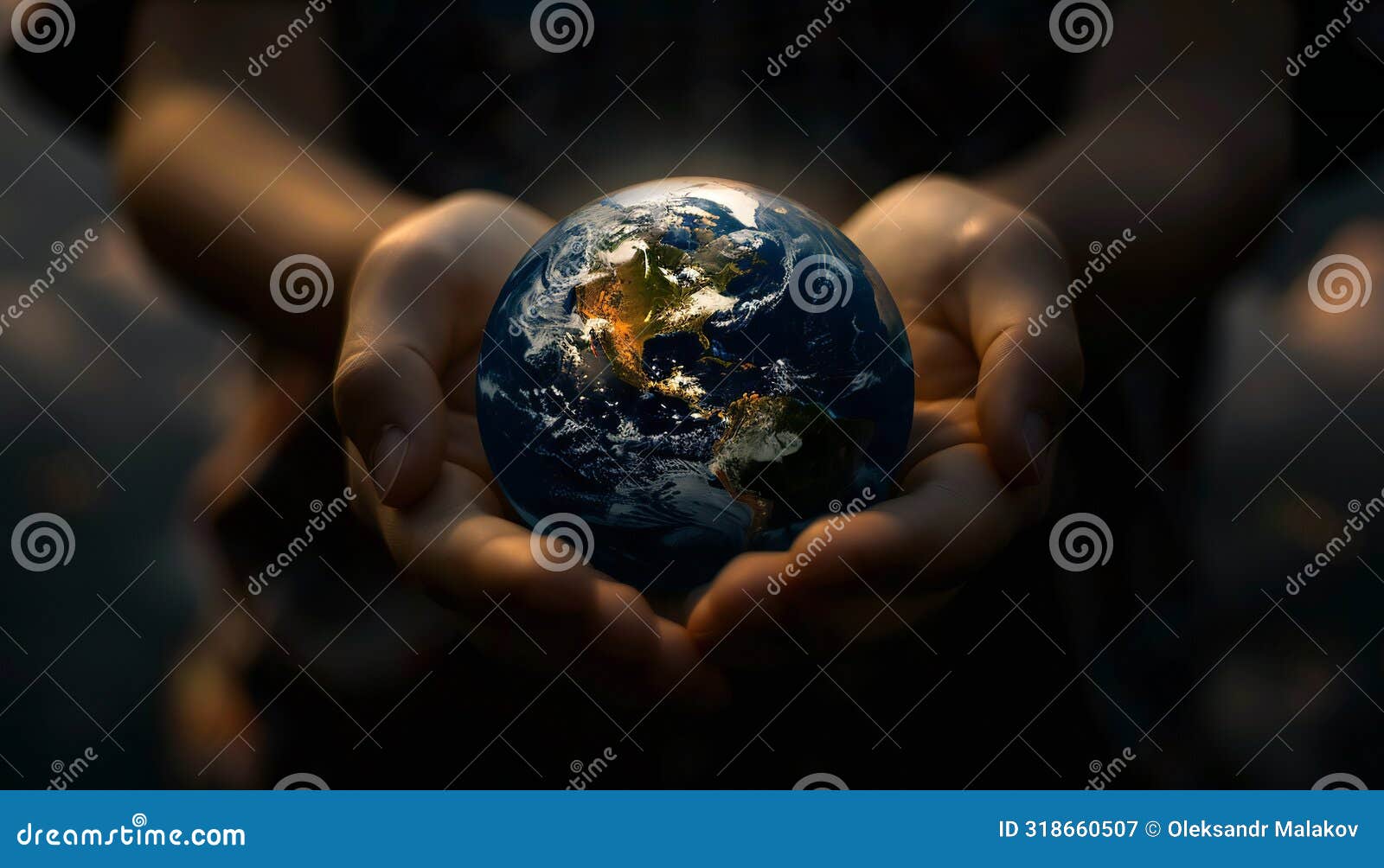 The world is in your hands stock illustration. Illustration of ...