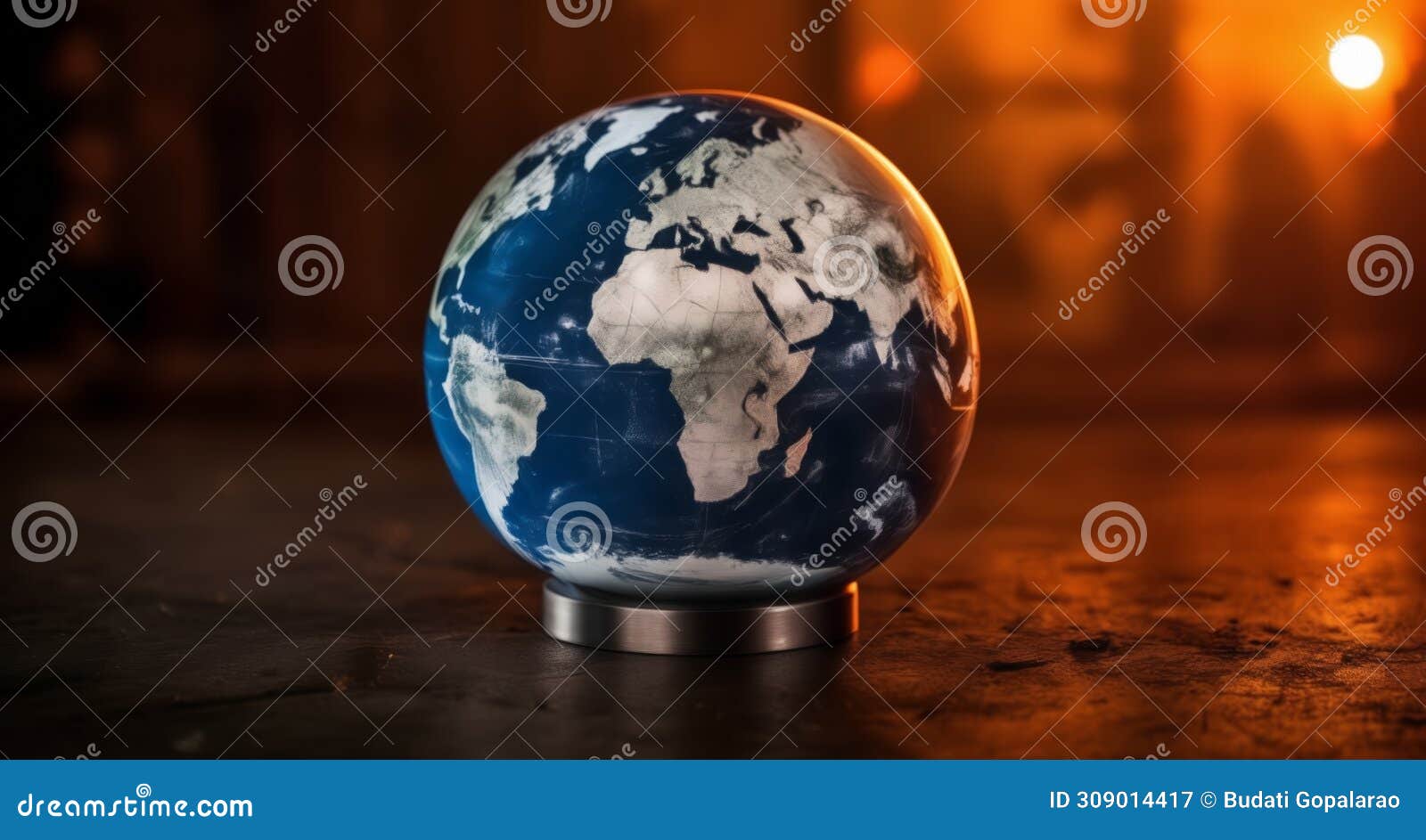 The World in Your Hands, a Symbol of Global Unity and Perspective Stock ...