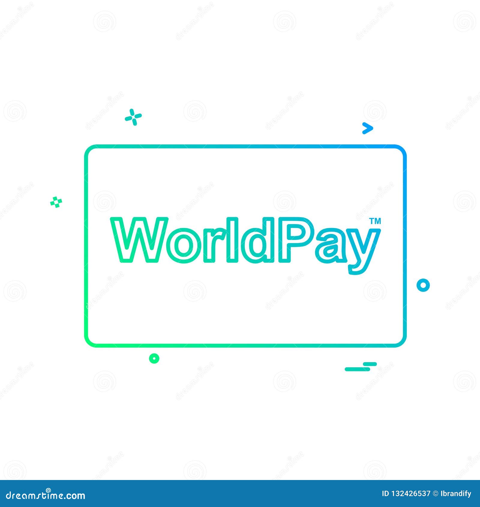 Worldpay Card Design Vector Stock Vector - Illustration of flat, icons ...