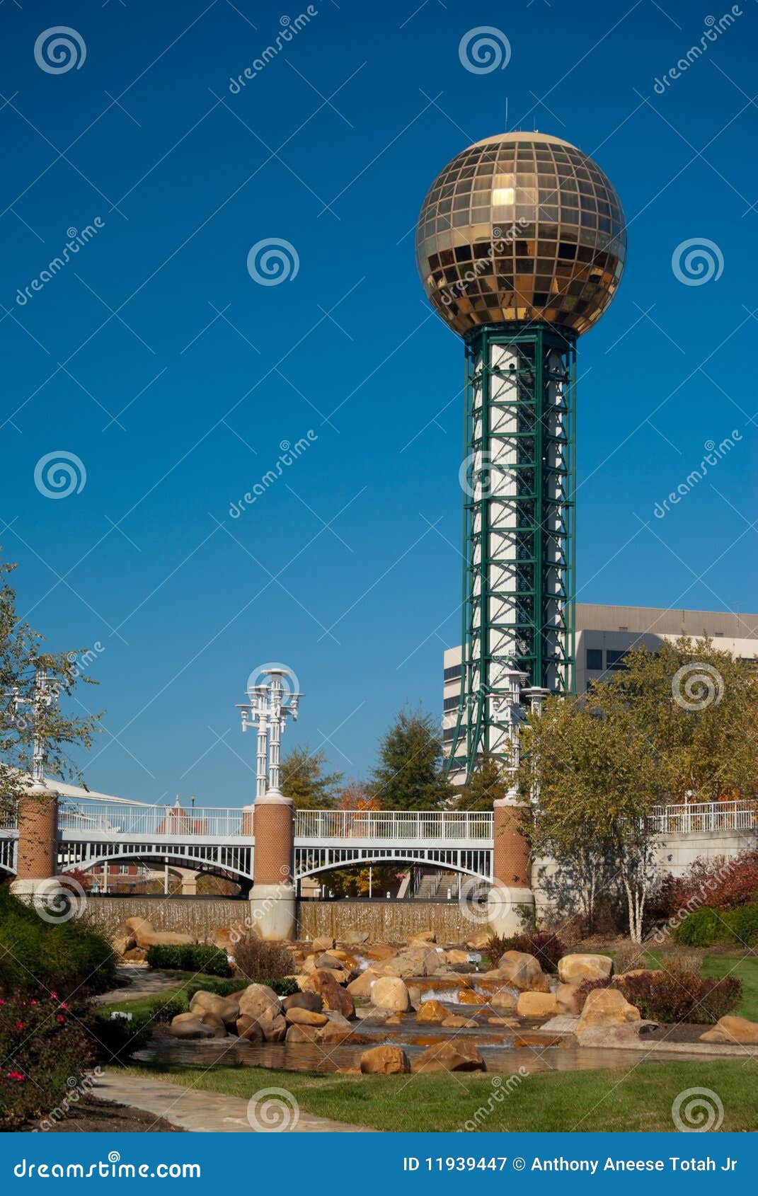 Worlds Fair park stock image. Image of outdoors, cityscape - 11939447