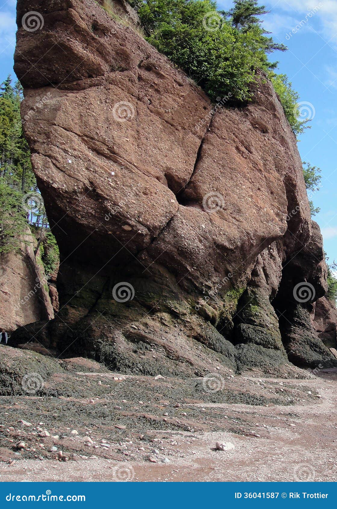 Worlds highest tides stock image. Image of highest, flats - 36041587