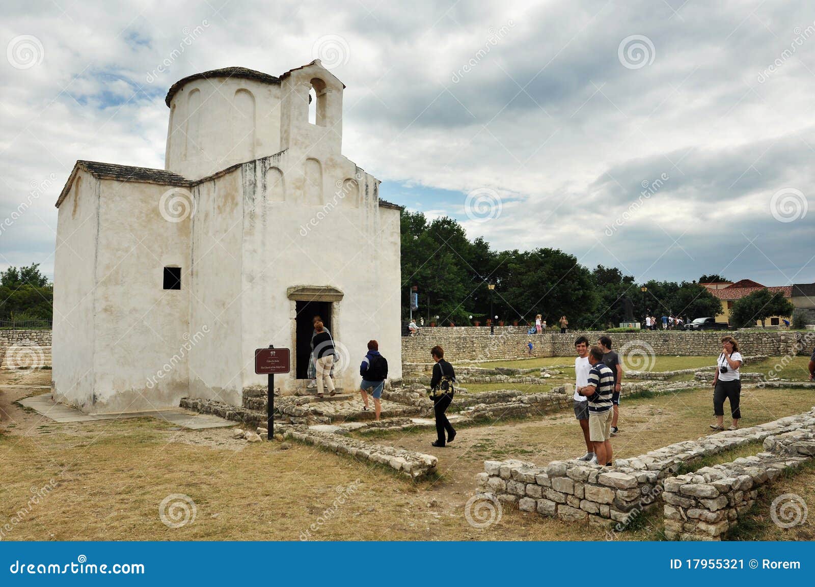 Worlds smallest cathedral editorial photo. Image of dalmatia - 17955321