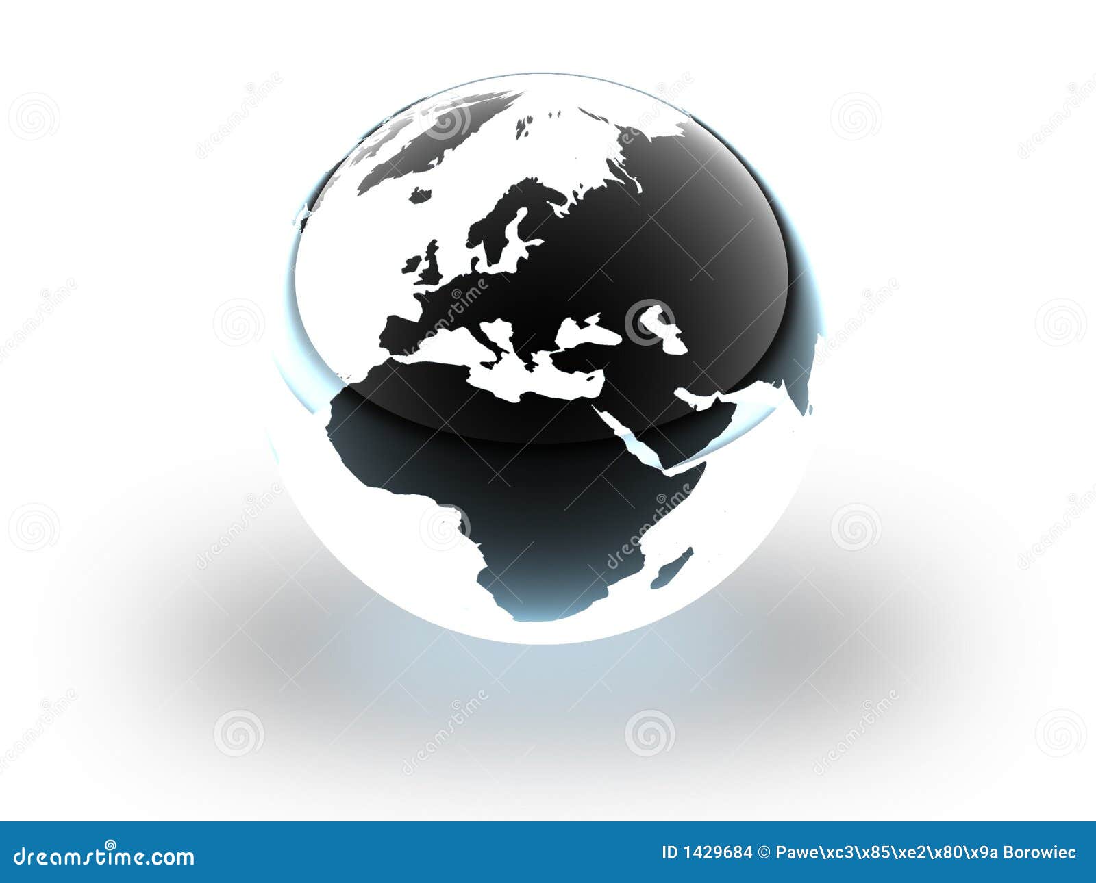 Worldsphere stock illustration. Illustration of shadow - 1429684