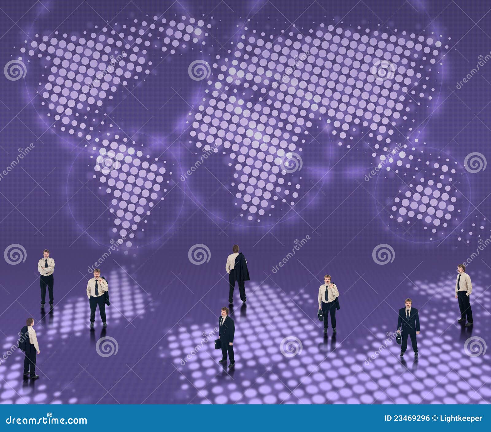 Worldwide business concept stock illustration. Illustration of forum ...