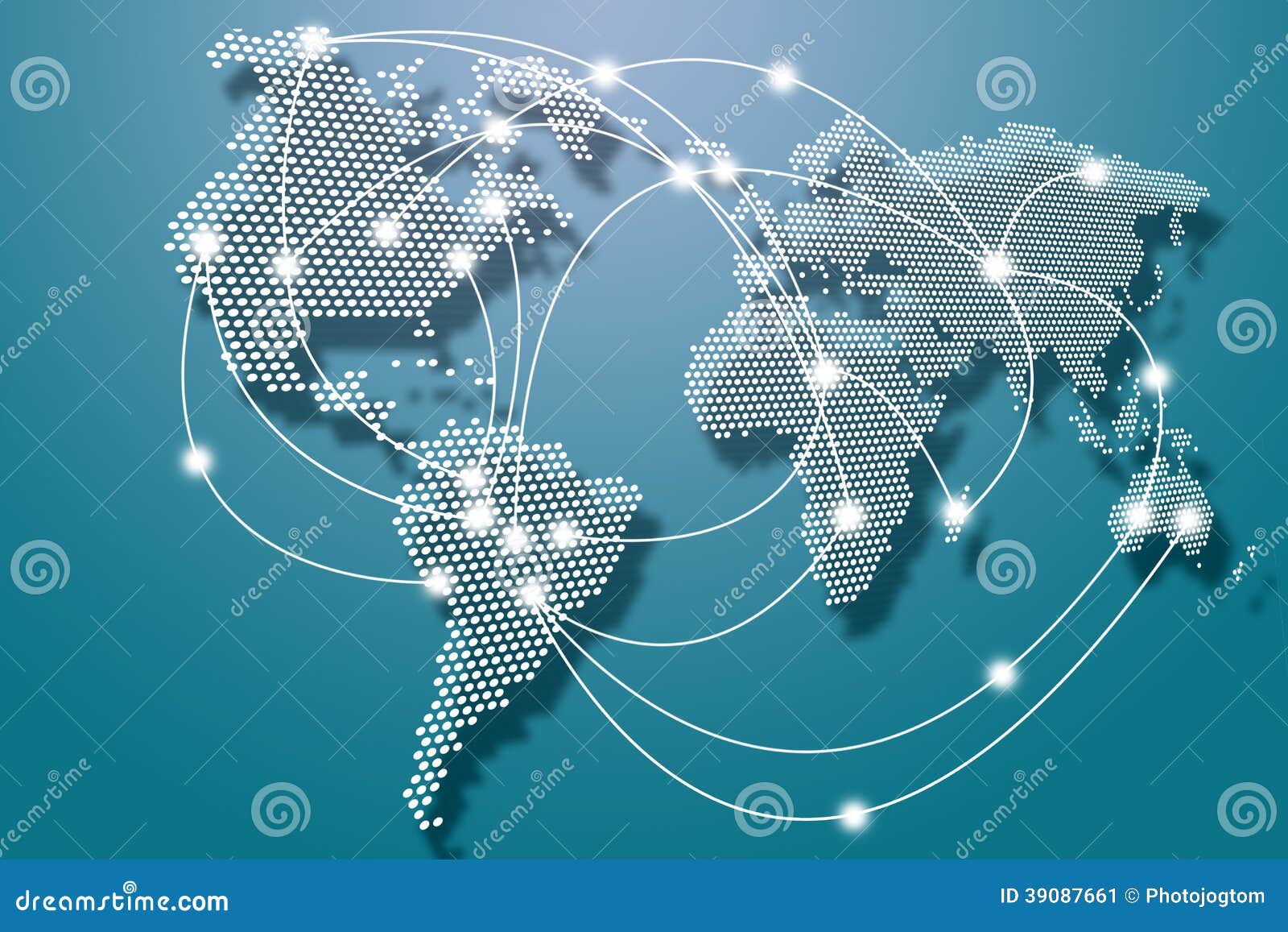 Worldwide connections stock illustration. Illustration of international ...