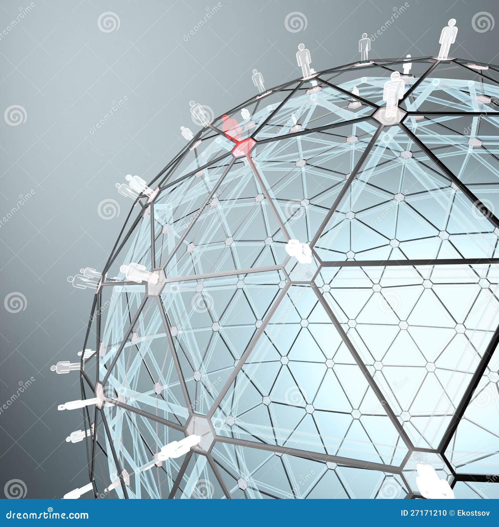 Worldwide Connections Concept Stock Illustration - Illustration of ...