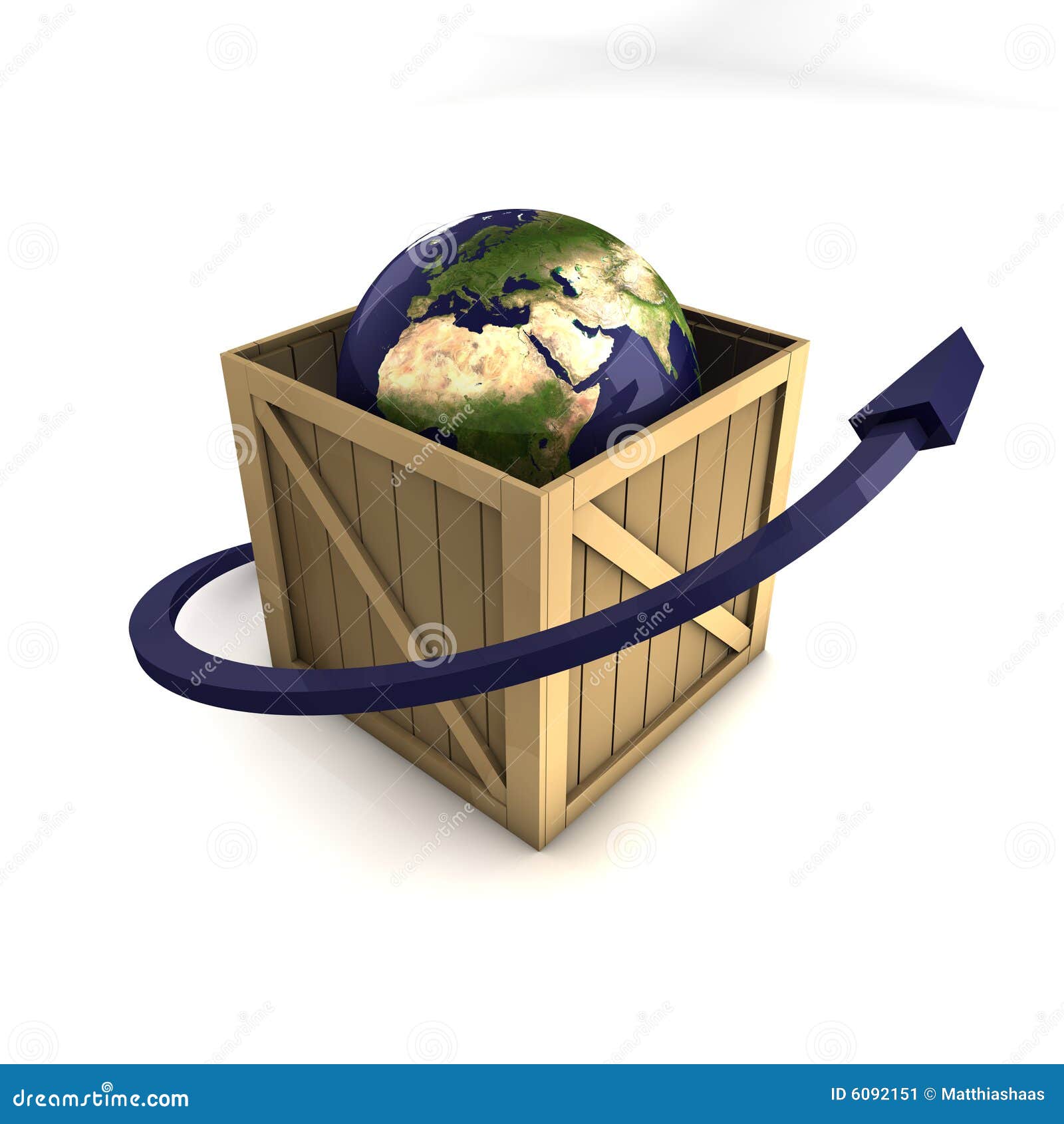 Worldwide Delivery Concept stock illustration. Illustration of cargo ...