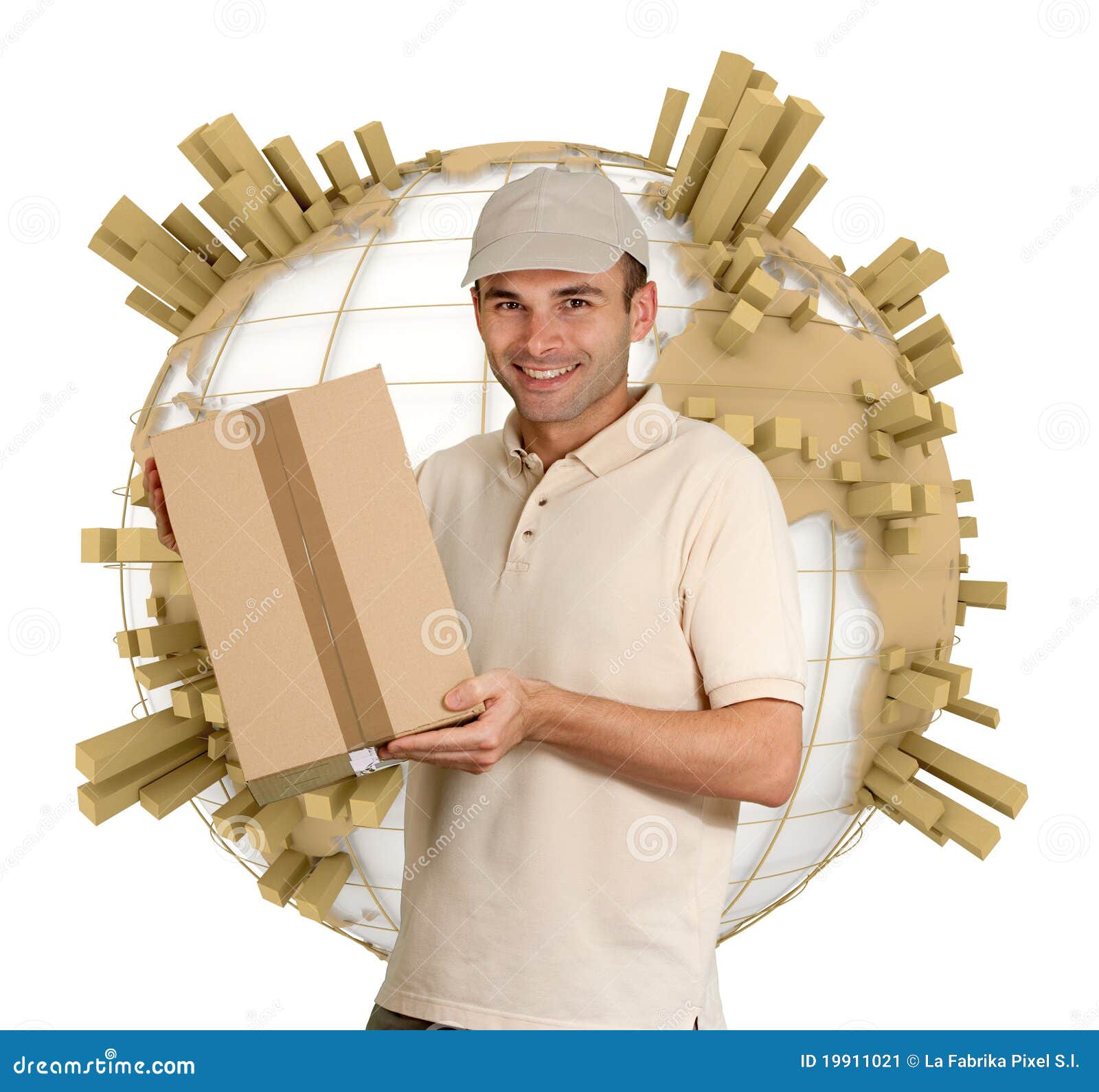 Worldwide distribution stock image. Image of isolated - 19911021