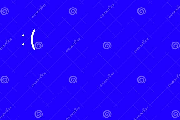 Worldwide Failure of Windows Operating System Stock Illustration ...