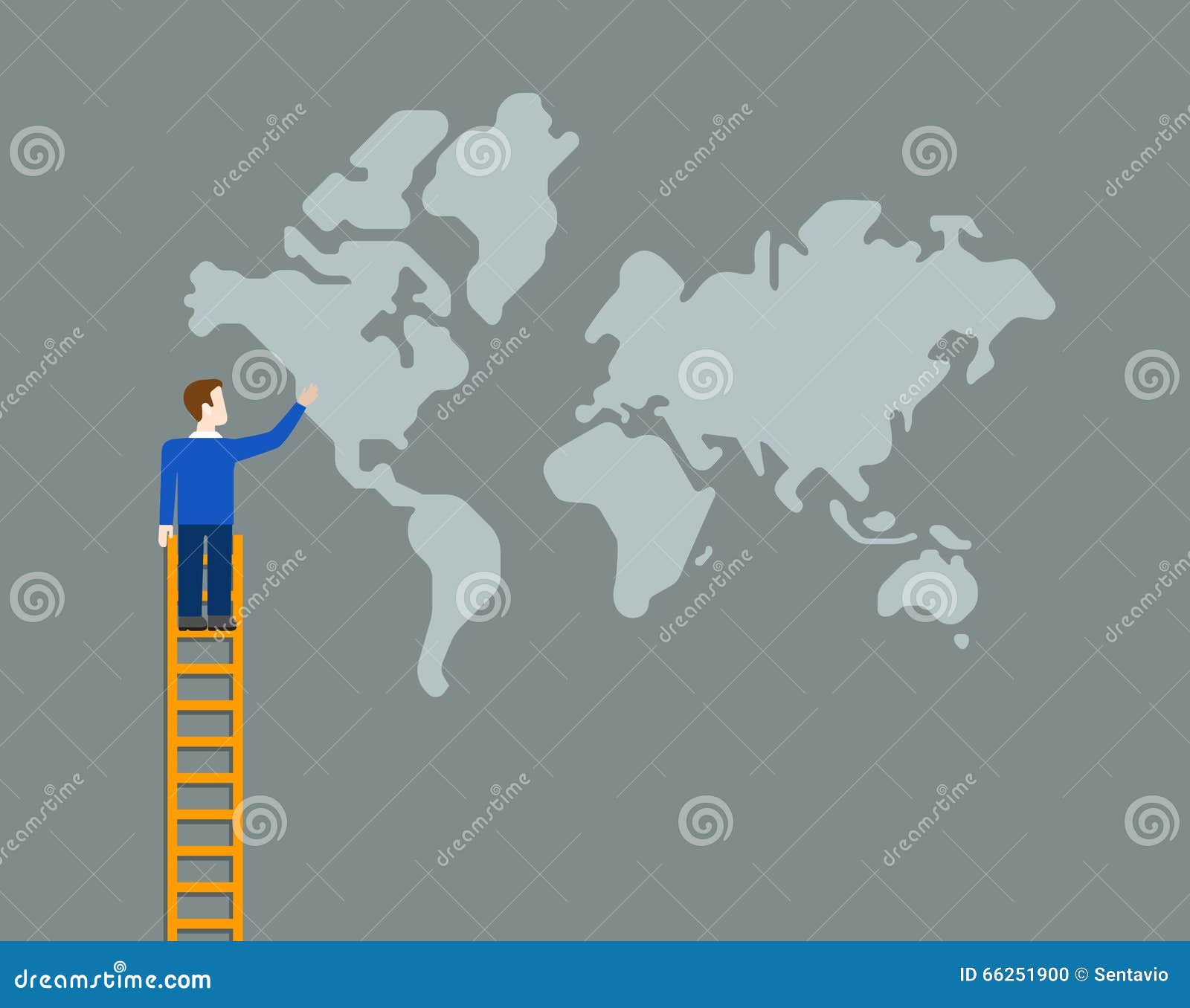 Worldwide Global Globalization World Map Business Vector Flat ... Worldwide Global Globalization World Map Business Vector Flat ...