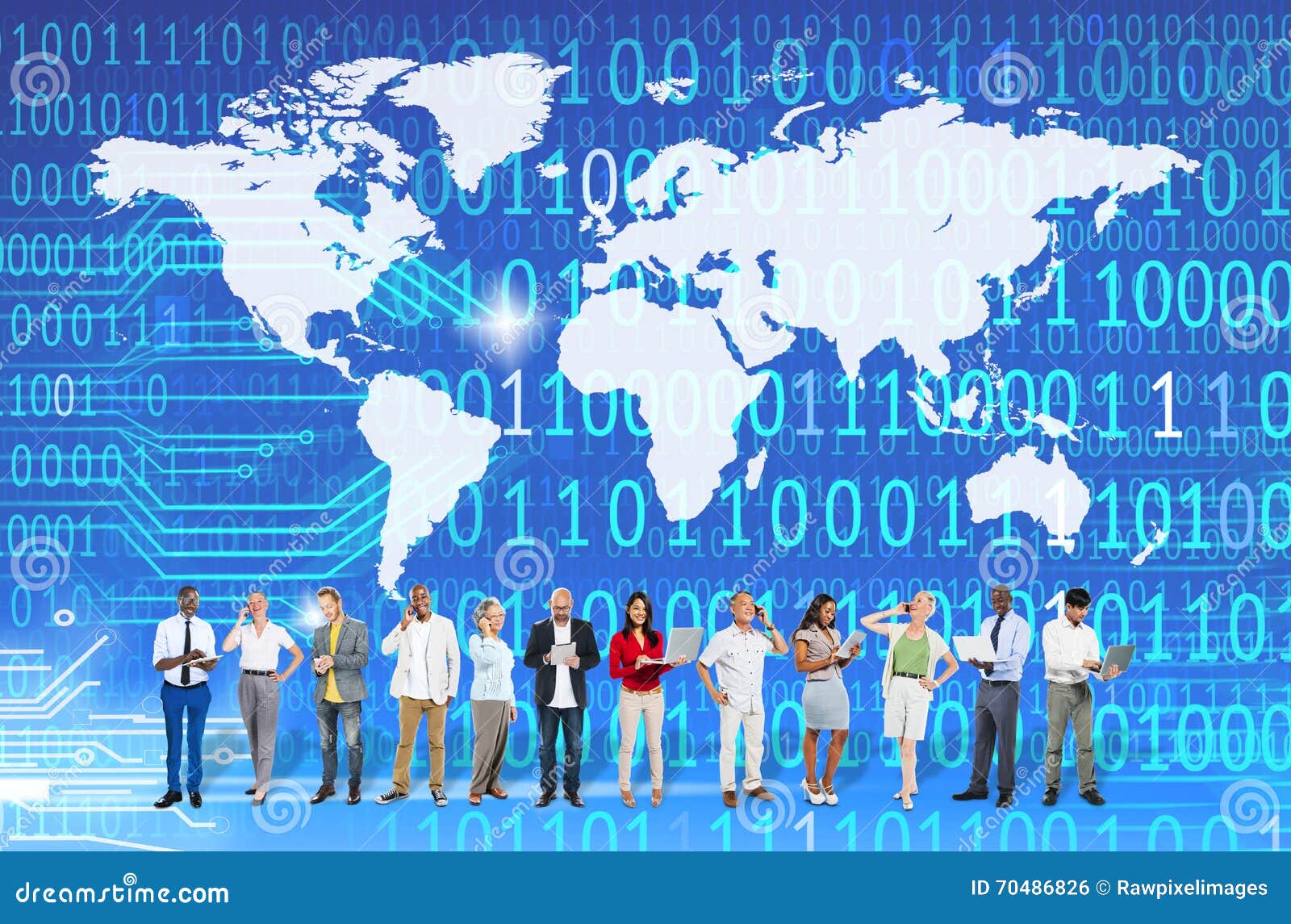 Worldwide Global Unity Social Gathering Community Concept Stock Photo ...