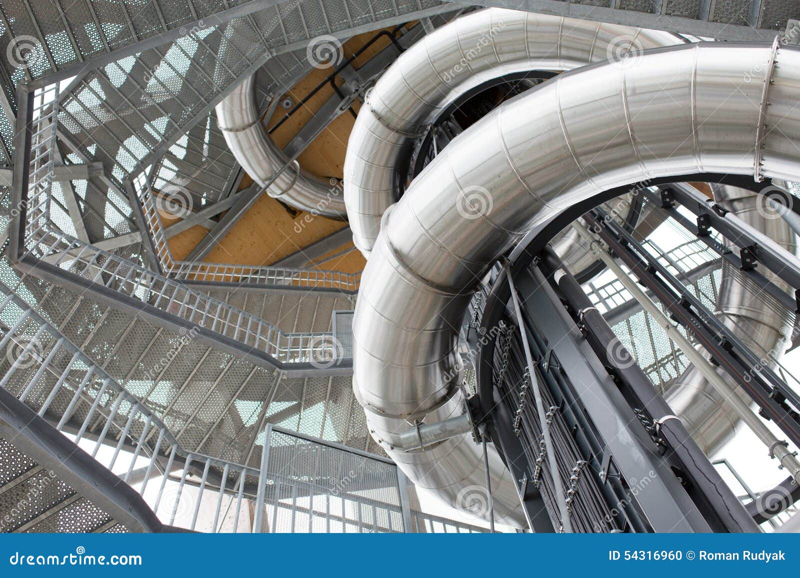 Worldwide Highest Wooden Observation Tower Stock Photo - Image of ...