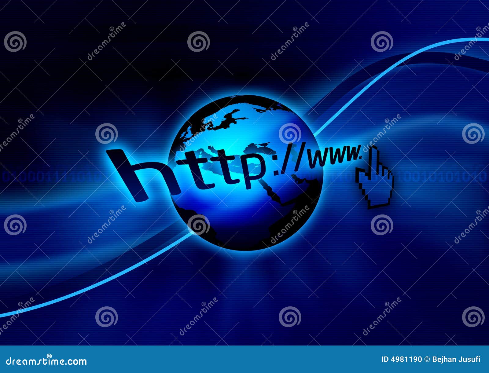 Worldwide Internet stock illustration. Illustration of international ...