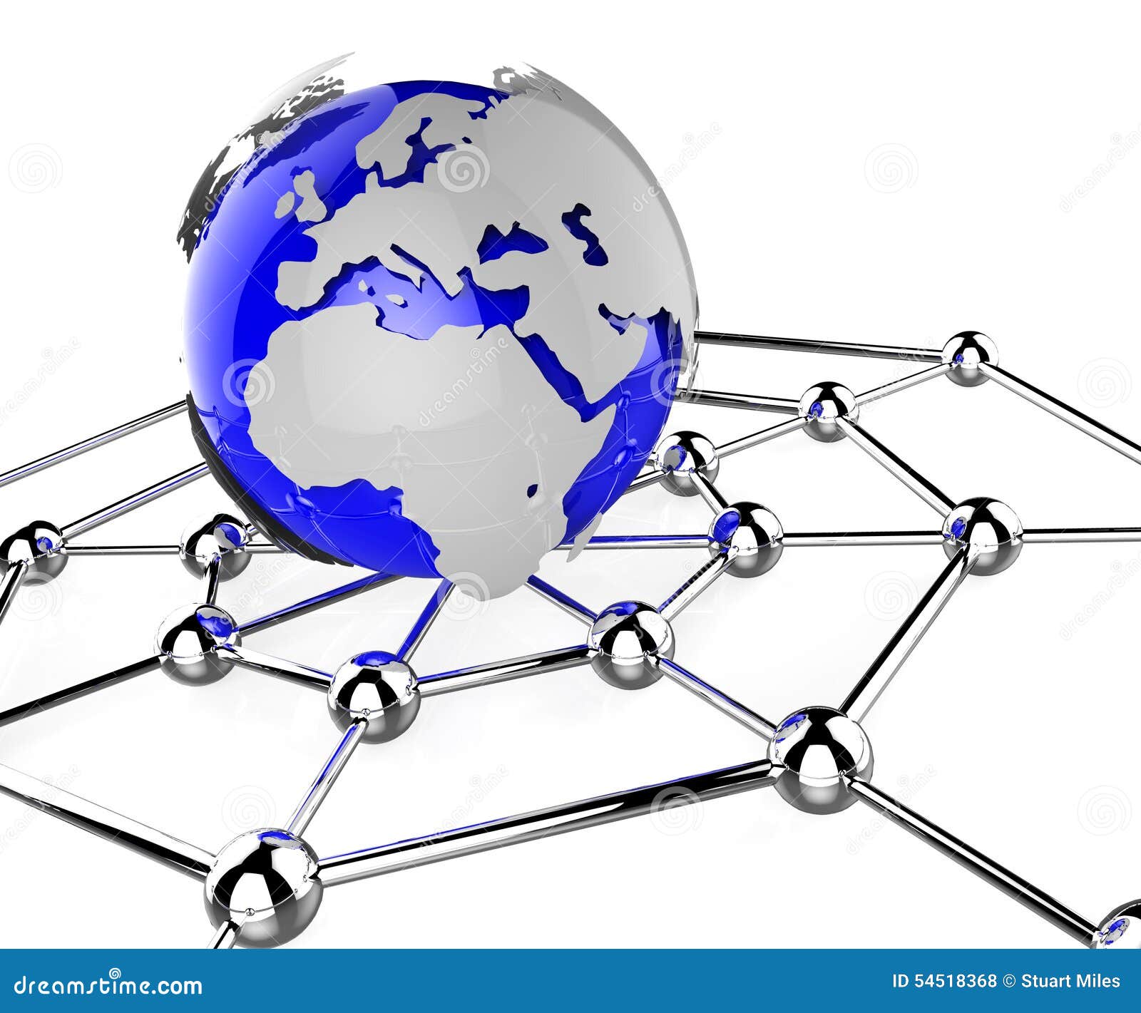 Worldwide Network Means Global Communications and Computing Stock ...