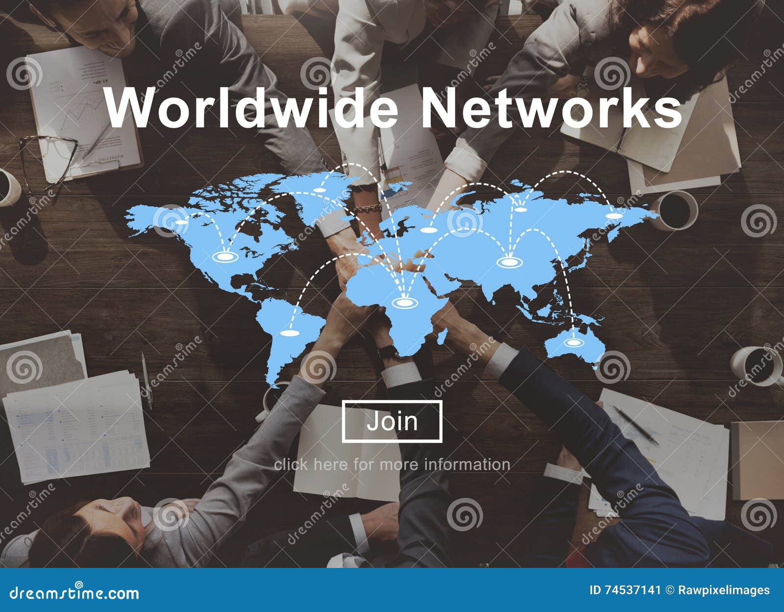 Worldwide Networks Global International Unity Concept Stock Image ...