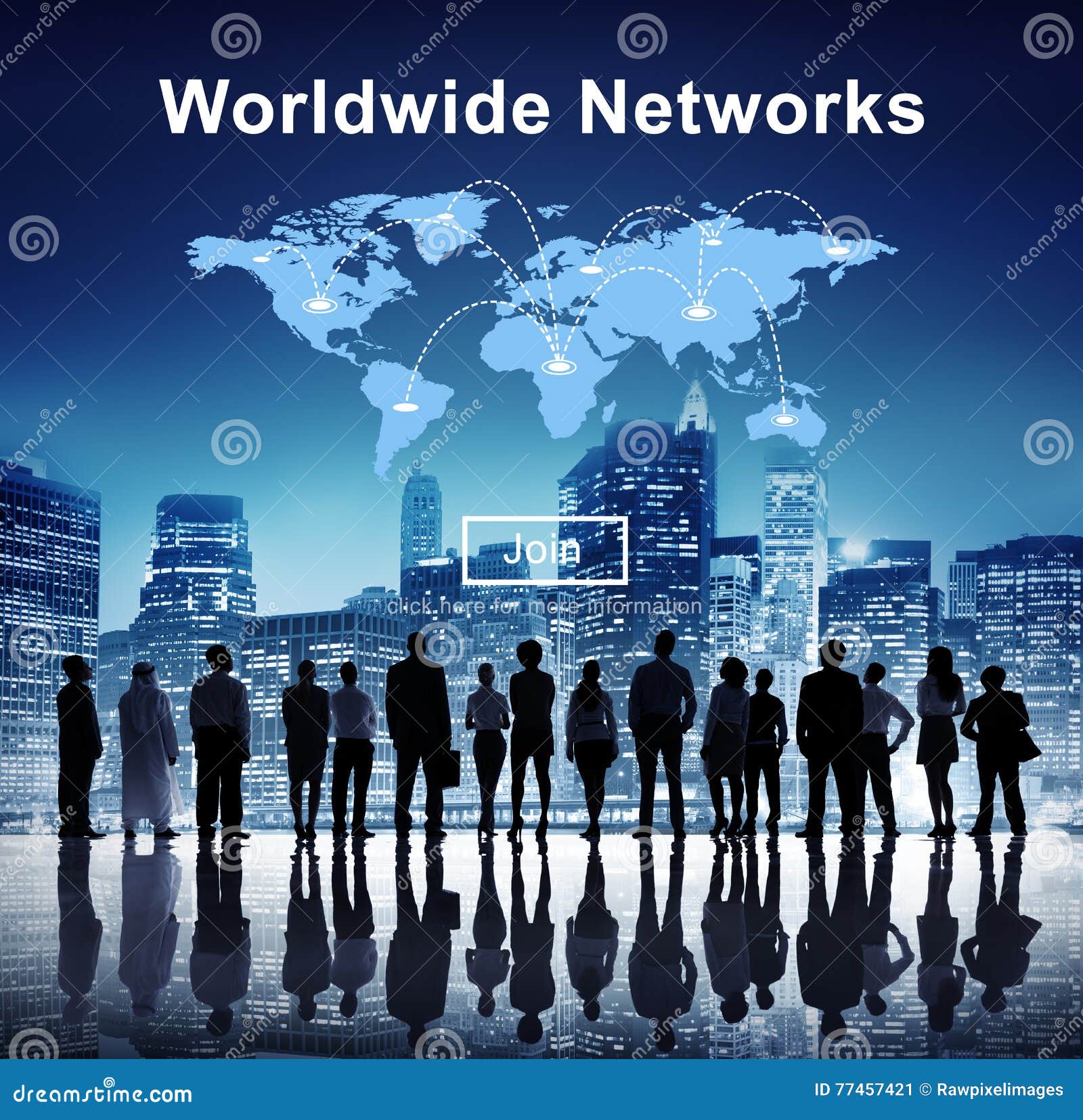 Worldwide Networks Global International Unity Concept Stock Image ...