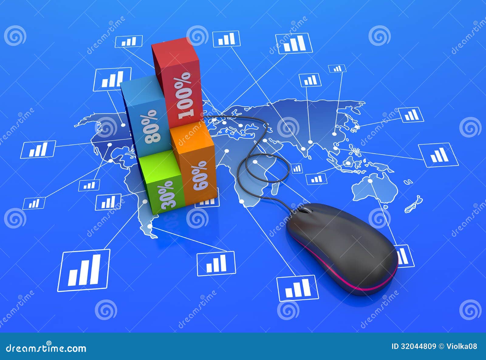 Worldwide statistics stock illustration. Illustration of abstract ...
