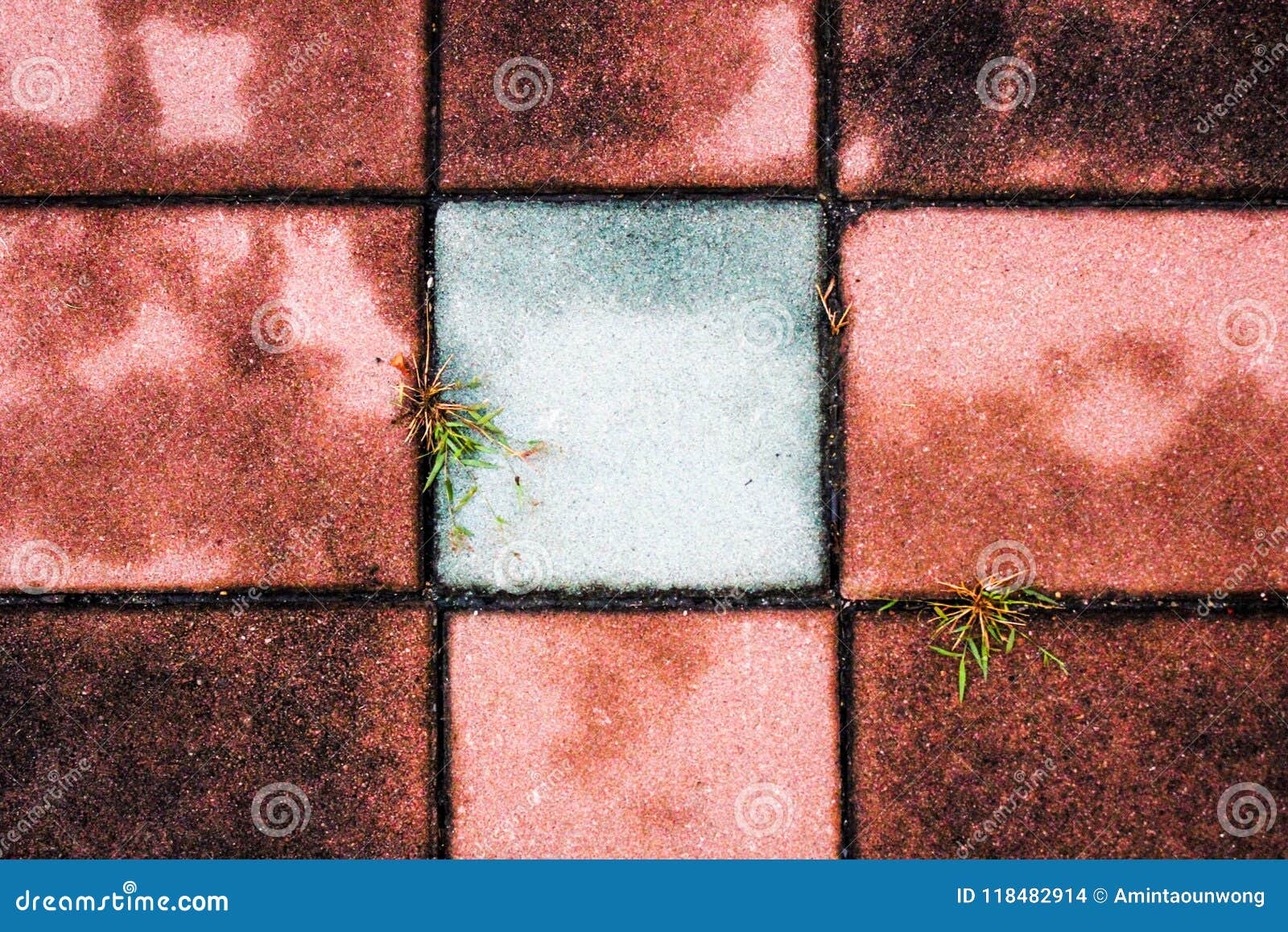 Worm Brick Floor Texture Background, Stock Photo - Image of design ...